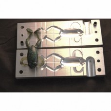 Lil frog injection soft plastic bait mold