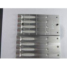 swim baits : SGX350 swimmer grub bait mold 4 cavity